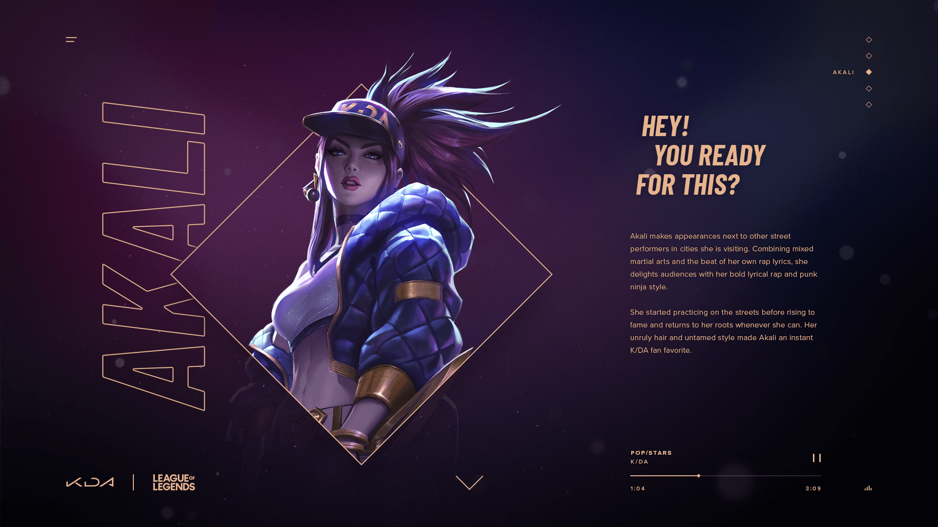 K/DA – Craig Parkinson
